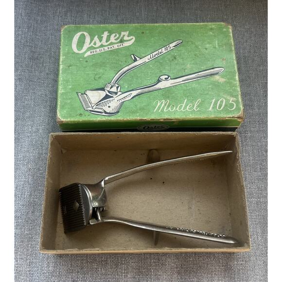 Oster | Grooming | Vintage Oster Model 5 Size 000 Hand Hair Clipper ...